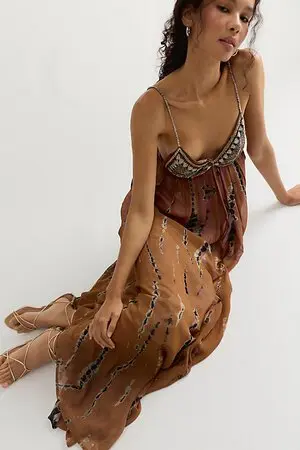 MES DEMOISELLES Noctiluca Maxi Dress