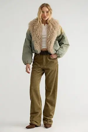 AGOLDE Vintage Loose Corduroy Jeans - Bronze