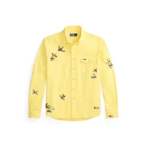 Ralph Lauren Classic Fit Duck-embroidered Twill Shirt