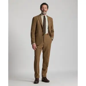Ralph Lauren Slim Fit Checked Wool Suit Trouser