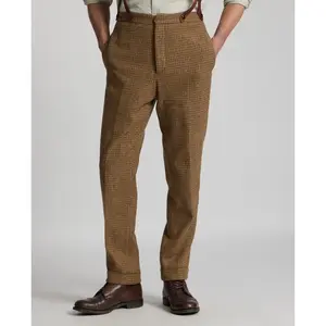 Ralph Lauren Slim Fit Checked Wool Suit Trouser