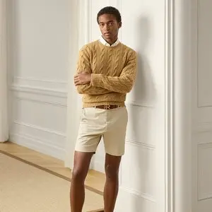 Ralph Lauren Hand-tailored Stretch Chino Short Classic Stone