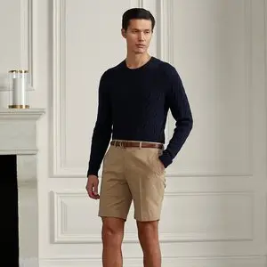 Ralph Lauren Straight Fit Stretch Chino Short - Khaki
