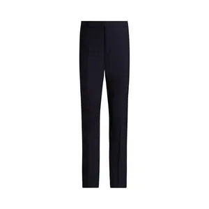 Ralph Lauren Gregory Hand-tailored Wool Suit Trouser - Navy