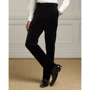 Ralph Lauren Gregory Hand-tailored Velvet Trouser