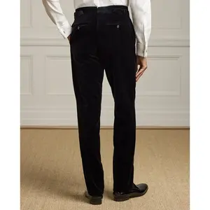 Ralph Lauren Gregory Hand-tailored Velvet Trouser