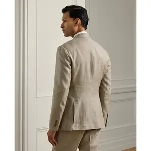 Ralph Lauren Kent Hand-tailored Glen Plaid Jacket