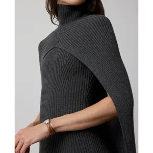 Ralph Lauren Cashmere-blend Turtleneck Sweater Cape