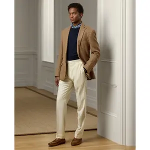 Ralph Lauren Kent Hand-tailored Plaid Suit Jacket