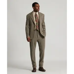 Ralph Lauren Slim Fit Wool Dobby Suit Trouser