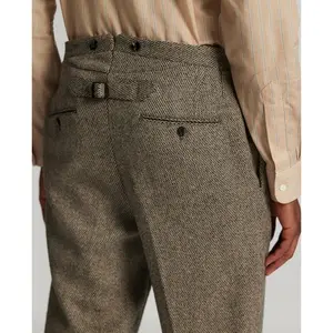 Ralph Lauren Slim Fit Wool Dobby Suit Trouser