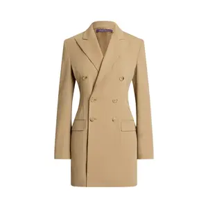 Ralph Lauren Camden Wool Gabardine Day Dress