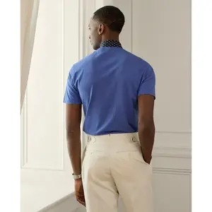 Ralph Lauren Lisle Crewneck T-shirt - Periwinkle Melange