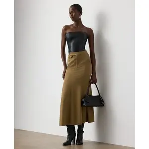 Ralph Lauren Gwyneth Lambskin Bustier