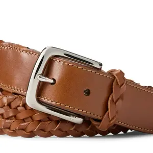 Ralph Lauren Braided Leather Belt