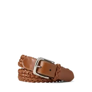 Ralph Lauren Braided Leather Belt