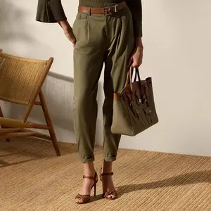 Ralph Lauren Gordon Cotton Gabardine Pant - Moss