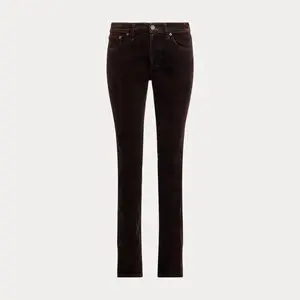 Ralph Lauren Barrett Slim Flocked Denim Jean