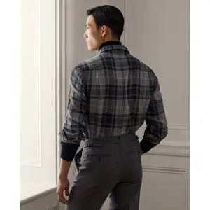 Ralph Lauren Plaid Linen Twill Shirt