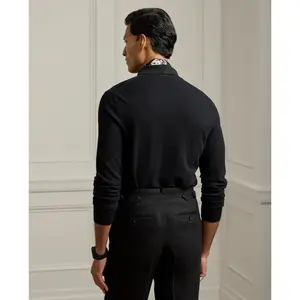 Ralph Lauren Textured Silk-cotton Shirt Sweater
