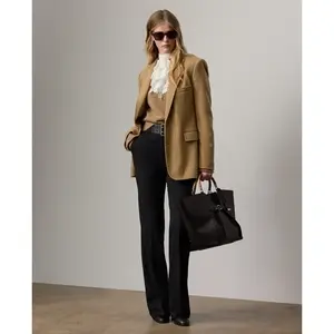 Ralph Lauren Eli Basket-weave Tweed Jacket