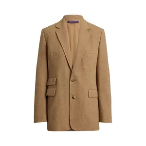 Ralph Lauren Eli Basket-weave Tweed Jacket