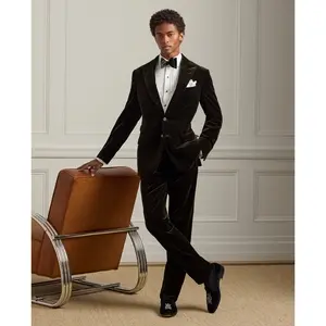 Ralph Lauren Gregory Hand-tailored Velvet Trouser