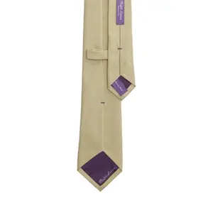 Ralph Lauren Wool Gabardine Tie - Tan