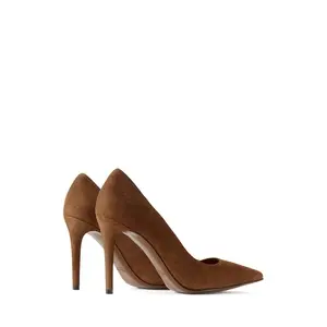 Ralph Lauren Tenney 95 Mm Goat-suede Pump