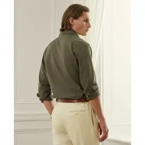 Ralph Lauren Glen Check Twill Shirt - Loden Moss