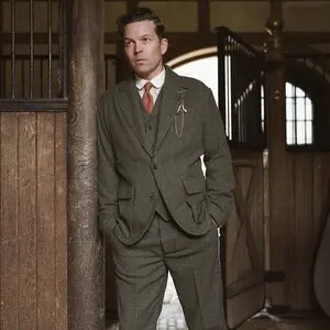 Ralph Lauren Windowpane Wool Tweed Officer’s Pant