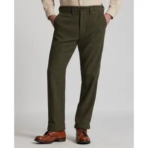 Ralph Lauren Windowpane Wool Tweed Officer’s Pant