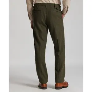 Ralph Lauren Windowpane Wool Tweed Officer’s Pant