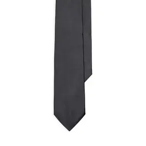 Ralph Lauren Peau De Soie Tie - Grey