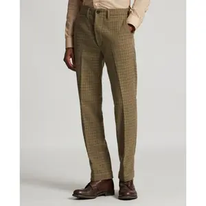 Ralph Lauren Checked Wool Tweed Officer’s Pant