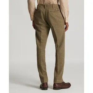 Ralph Lauren Checked Wool Tweed Officer’s Pant
