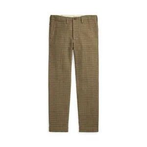 Ralph Lauren Checked Wool Tweed Officer’s Pant