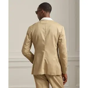 Ralph Lauren Kent Hand-tailored Sateen Suit Jacket