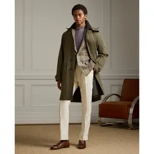 Ralph Lauren Olson Twill Hooded Coat