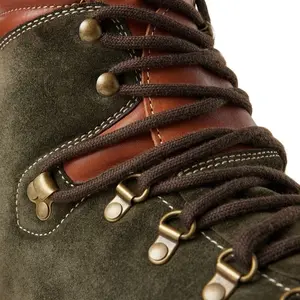 Ralph Lauren Halpin Shearling-trim Calf-suede Boot