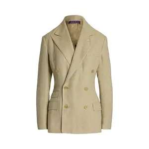 Ralph Lauren Vannesa Linen-blend Tweed Jacket