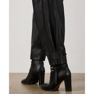 Ralph Lauren Jeanne Lambskin Pant