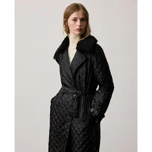 Ralph Lauren Kayleigh Quilted Twill Coat