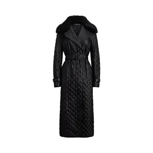 Ralph Lauren Kayleigh Quilted Twill Coat