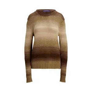 Ralph Lauren Ombré Linen-blend Rollneck Sweater