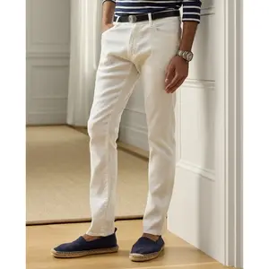Ralph Lauren Slim Fit Stretch Linen-cotton Jean - Optic White