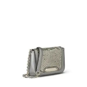 Ralph Lauren Evening Bag In Embellished Satin