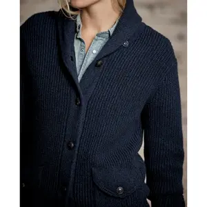 Ralph Lauren Cashmere Shawl Collar Cardigan