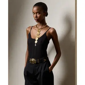 Ralph Lauren Silk Chevron Sweater Camisole