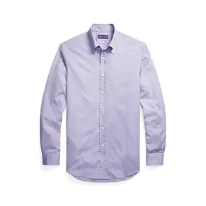 Ralph Lauren Washed Pinpoint Oxford Shirt - Lavender